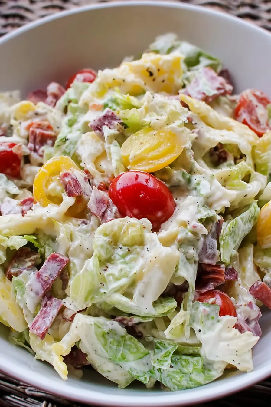 Best Creamy Italian Grinder Salad — Easy 20-Minute Meal