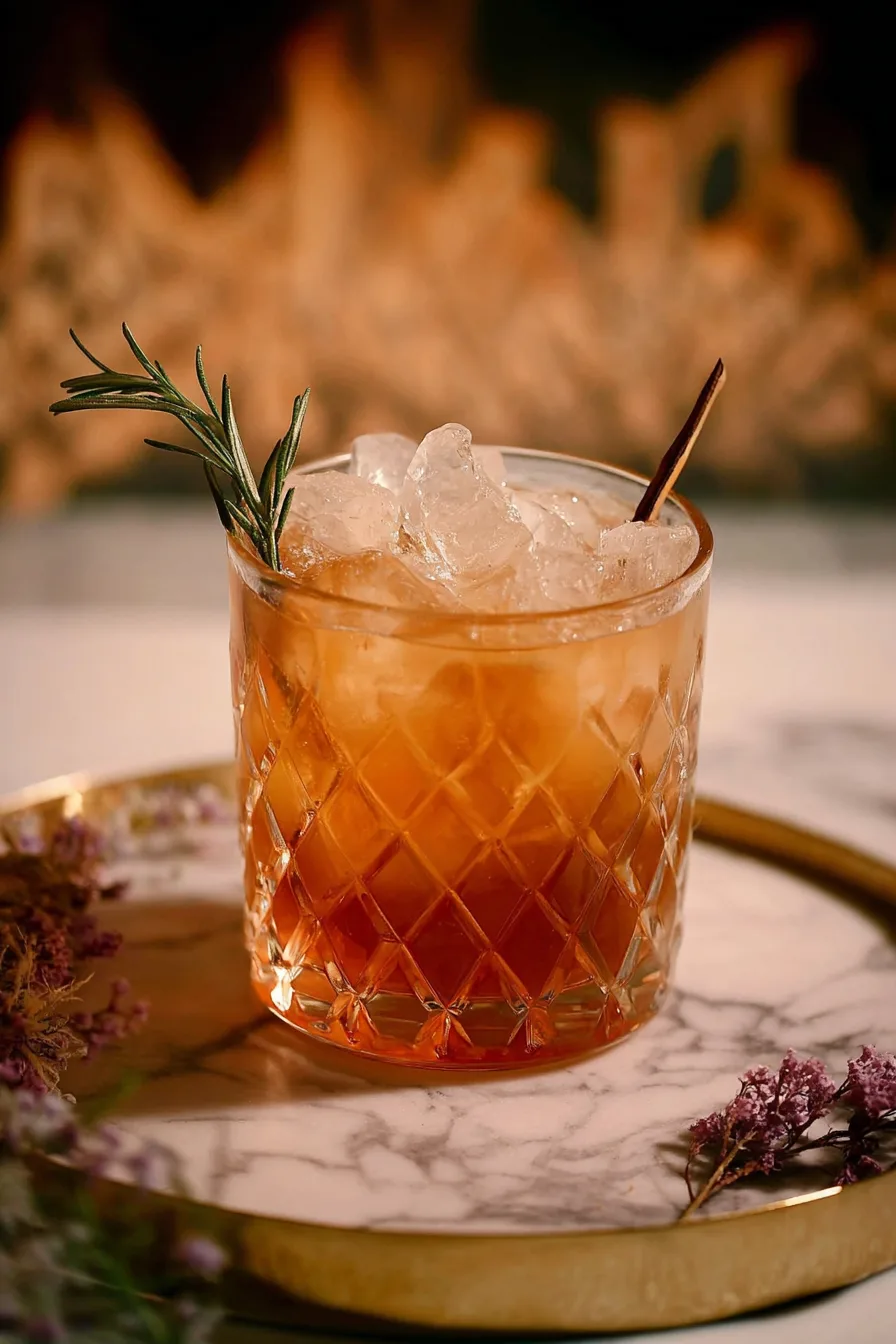 Fireside Cocktail (Non-Alcoholic): Your Perfect Autumnal Sip