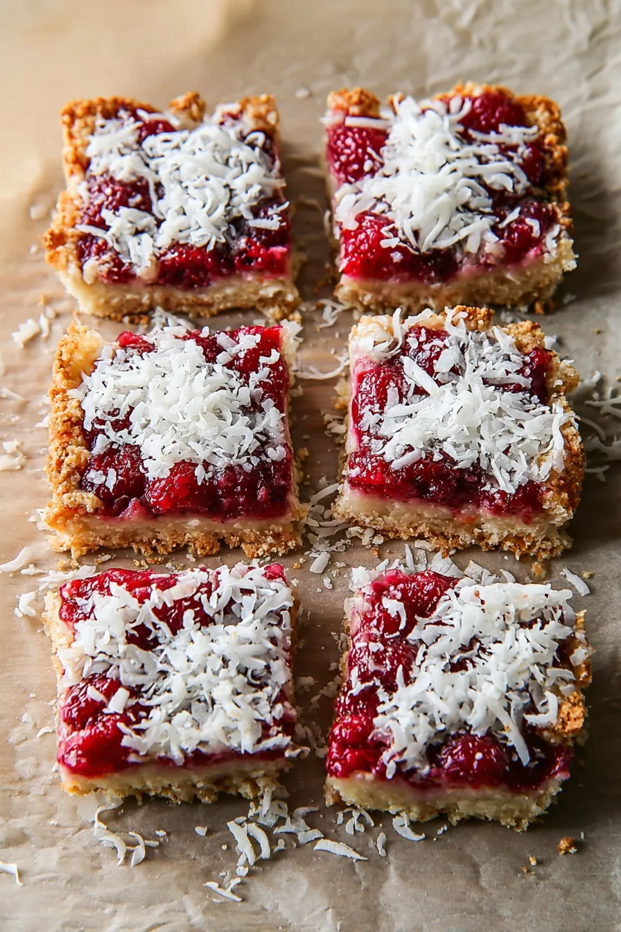 Raspberry Coconut Magic Bars: A Taste of Sweet Paradise